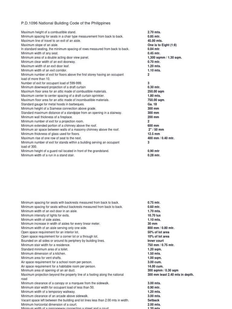 NBCP | PDF | Stairs | Architectural Design