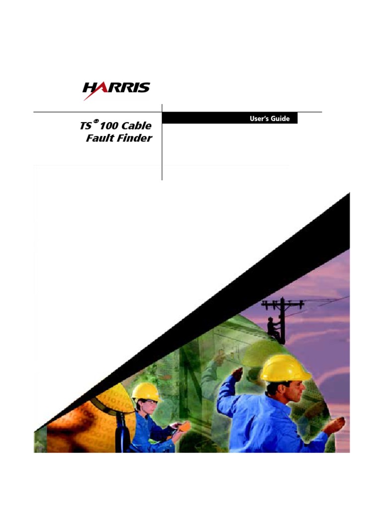 Harris Ts100 User Manual | PDF | Radio | Electromagnetic Interference