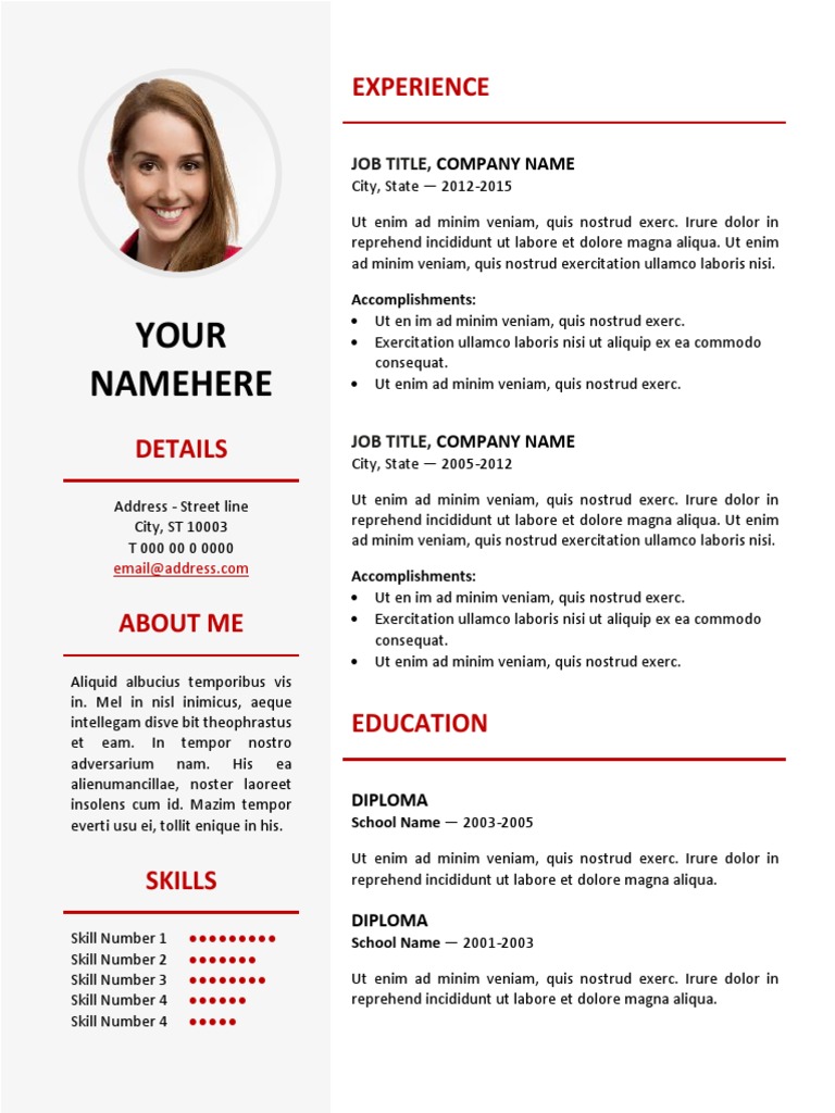 Ikebukuro Resume Red Letter | PDF