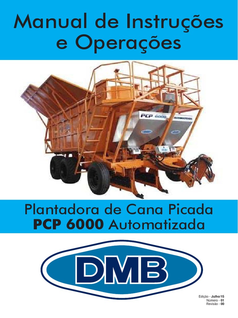 Manual PCP 6000 Automatizada 23-06-16 | PDF | Trator | Parafuso