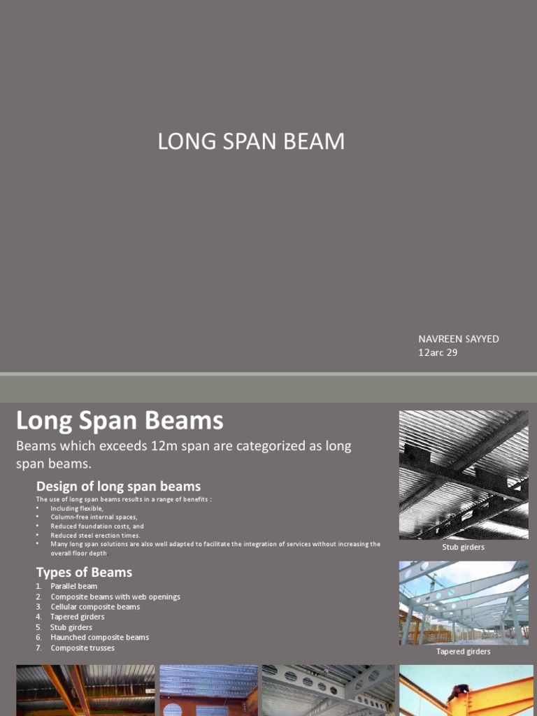 Long Span Truss | PDF | Truss | Beam (Structure)