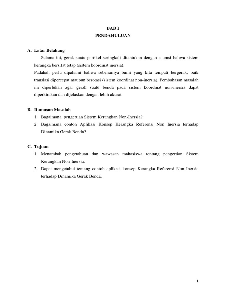 Makalah Mekanika Dodoh | PDF