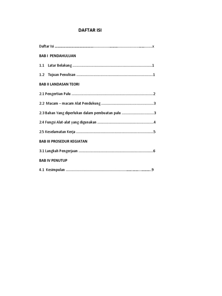 Jobsheet Pembuatan Palu Teknik | PDF
