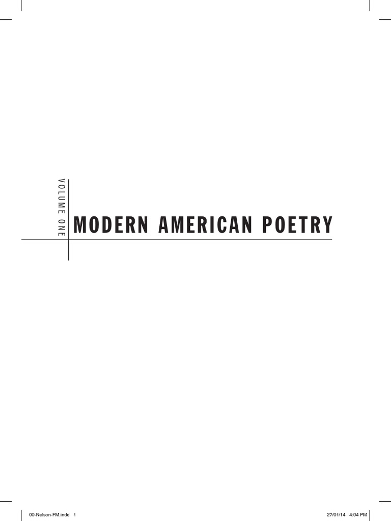 ModernAmericanPoetry PDF | PDF | Oxford University Press | English ...