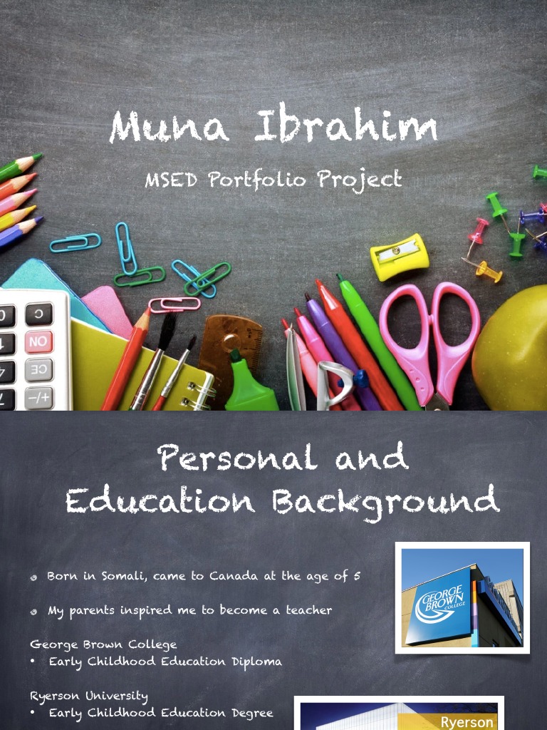 Msed Portfolio1 | PDF