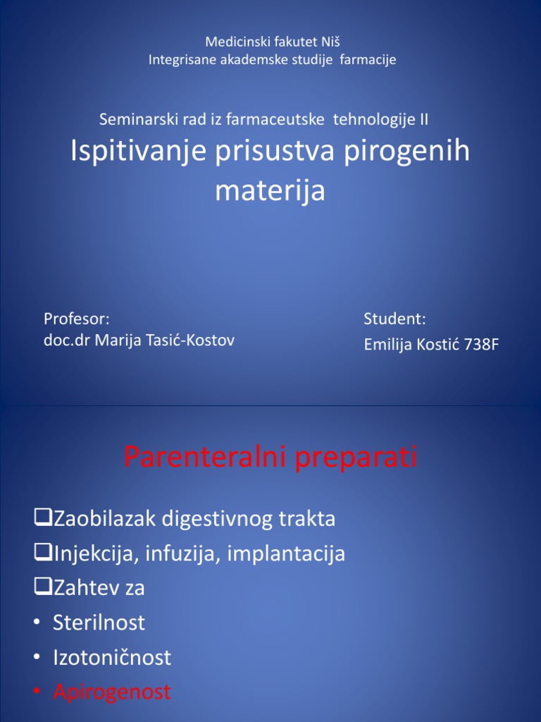 Pirogeni | PDF