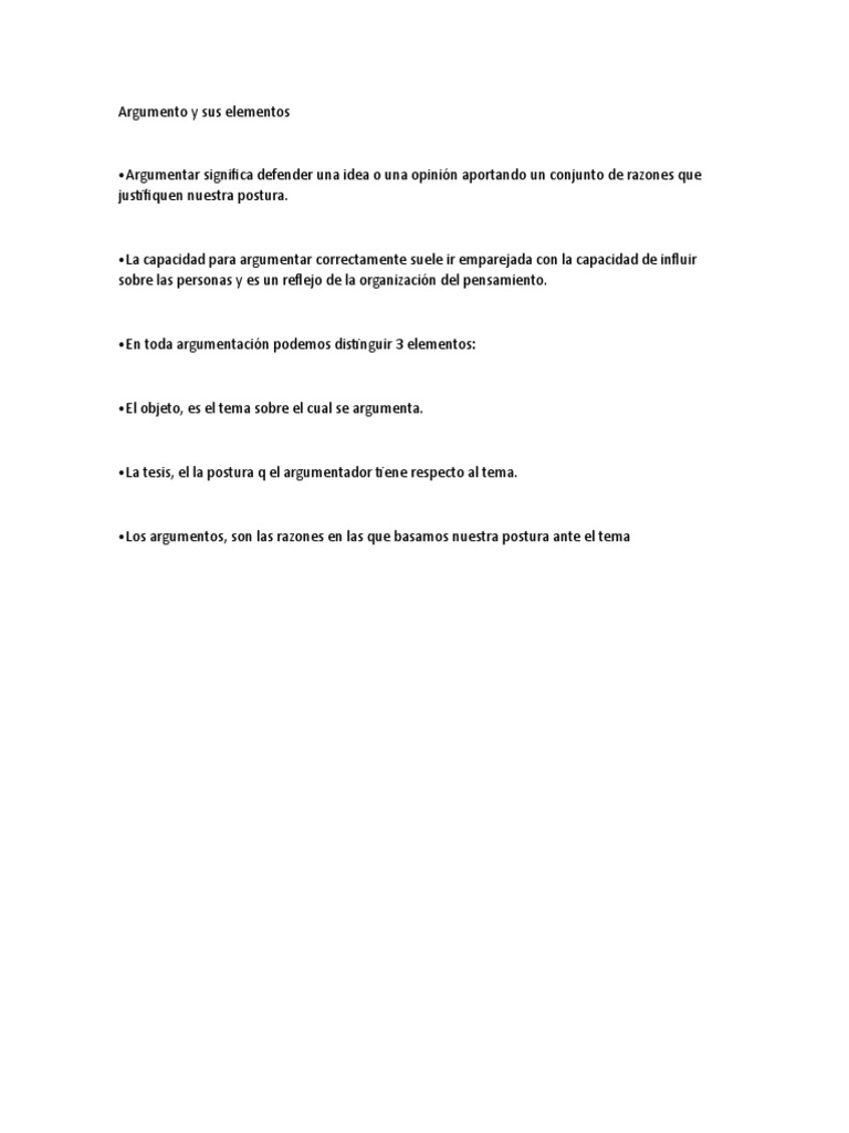 Cómo construir un argumento sólido: los elementos clave de una ...