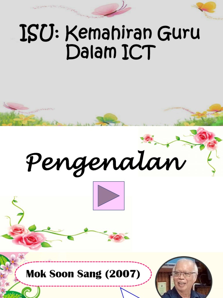Isu Dan Cabaran Kemahiran Guru Dalam ICT | PDF