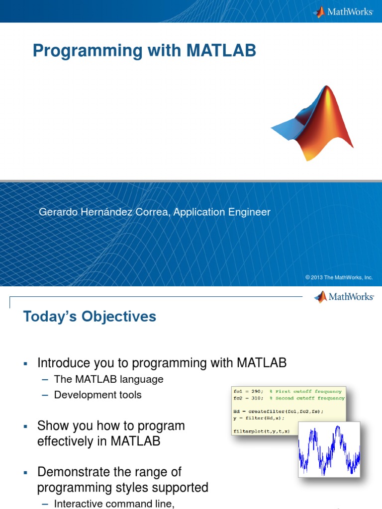Programando Con Matlab Pdf Matlab Computer Programming
