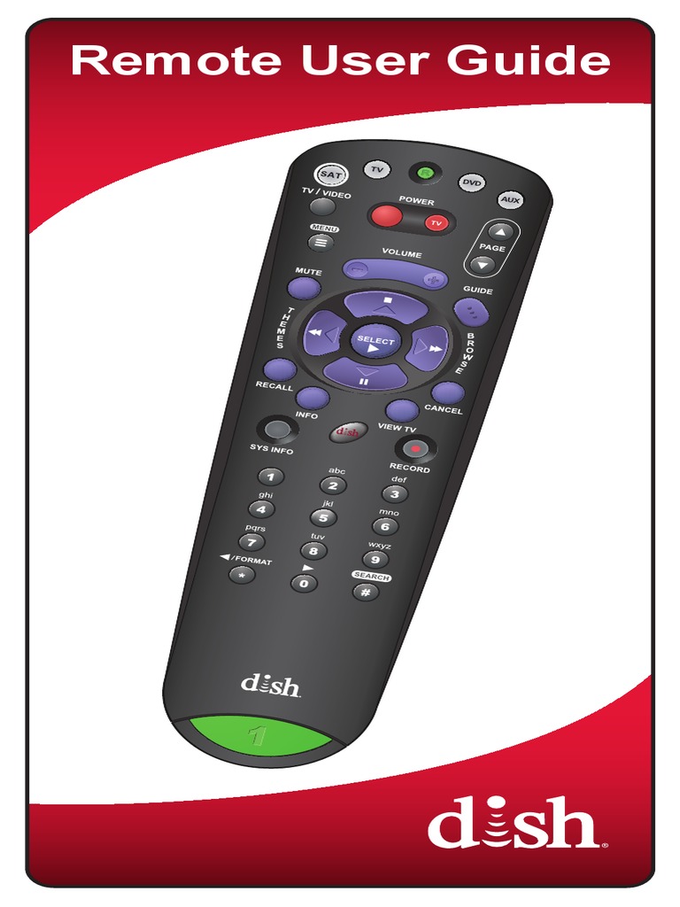DISH+3 4-4 4+Remote+User+Guide | PDF | Menu (Computing) | Videocassette ...