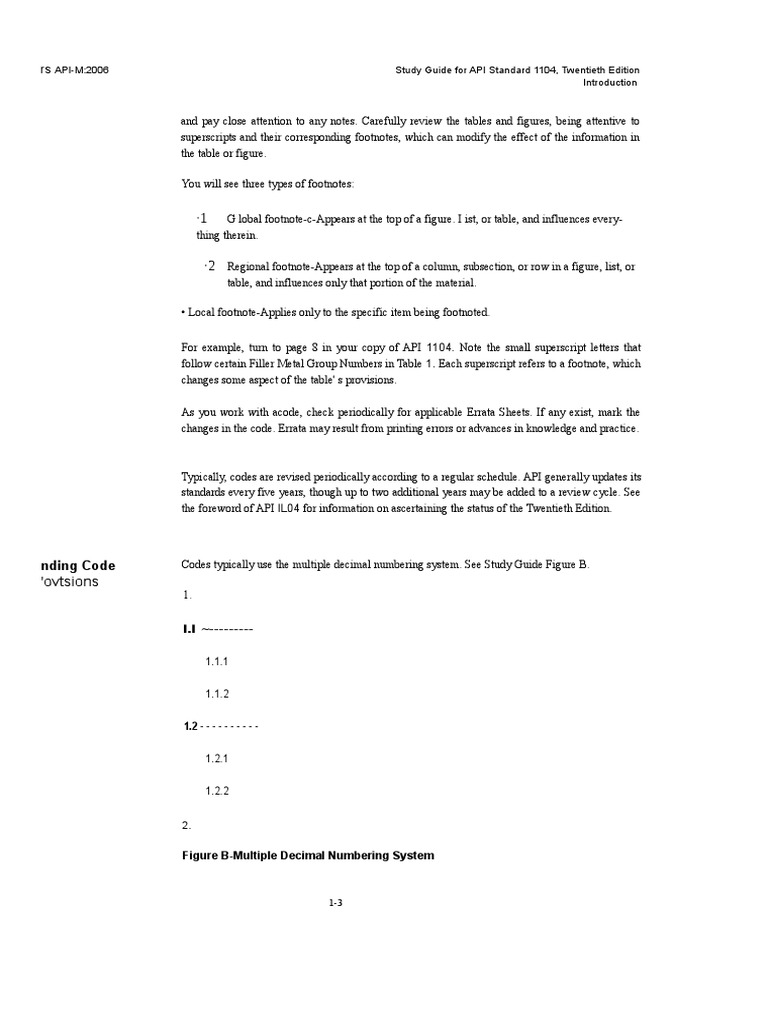 API-M:2006 Study Guide For API Standard 1104, Twentieth Edition | PDF