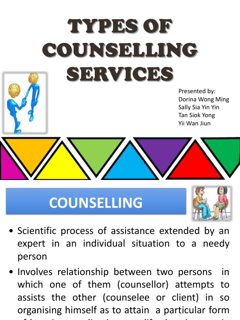 Types of Counselling Services | PDF | Insight | Emergence