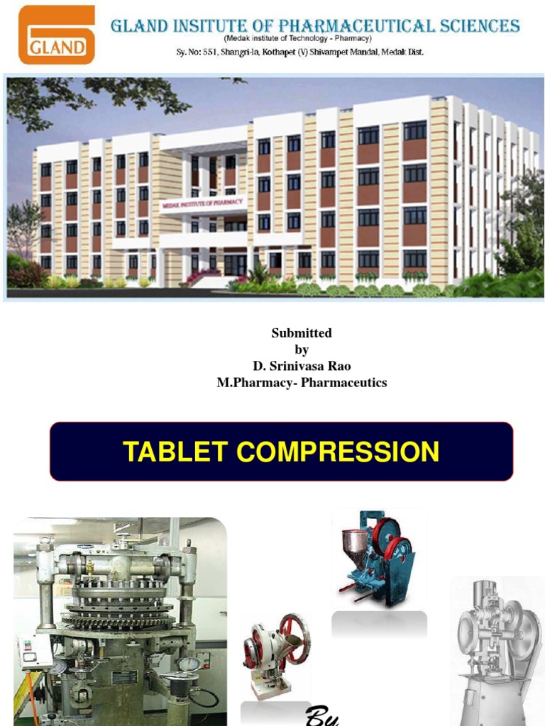 Tablet Compression | PDF | Tablet (Pharmacy) | Deformation (Engineering)