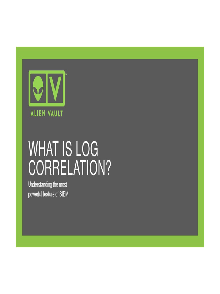 What Is Log Correlation | PDF | Malware | Databases