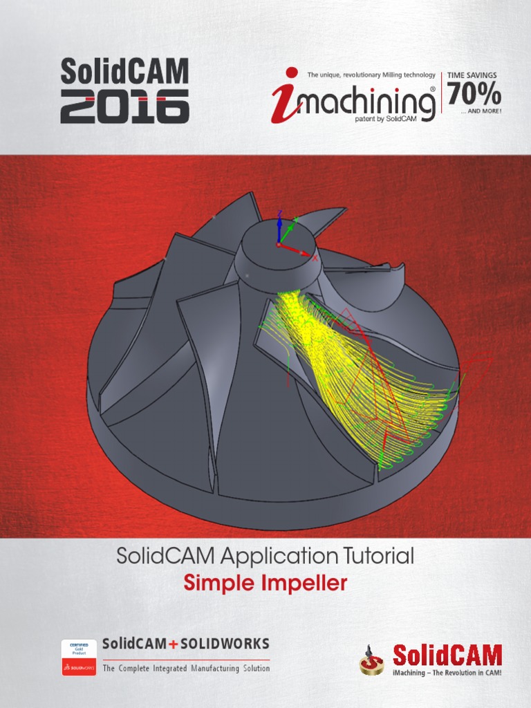 Solidcam Application Tutorial: Simple Impeller | PDF | Tab (Gui) | Machining
