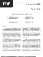 101094409 Allowable Nozzle Loads Pressure Vessel | Bending | Stress ...