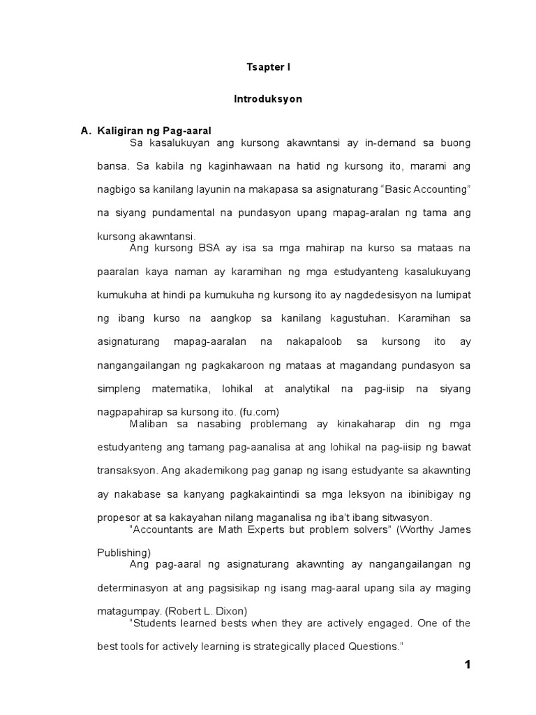 FINAL Research Filipino | PDF