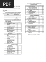 PDF Academic Performance Questionnaire | PDF