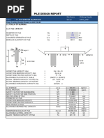 Design Calculation Report For 2PX15 MMS Solar Structure-R1 | PDF | Deep Foundation ...