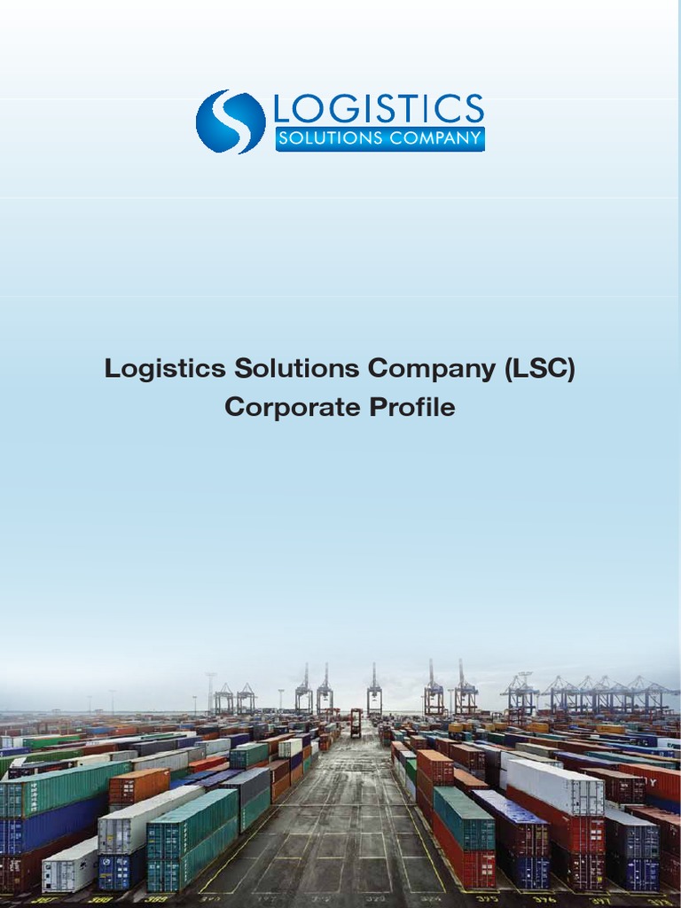 LSC Introduction Letter | PDF | Cargo | Logistics