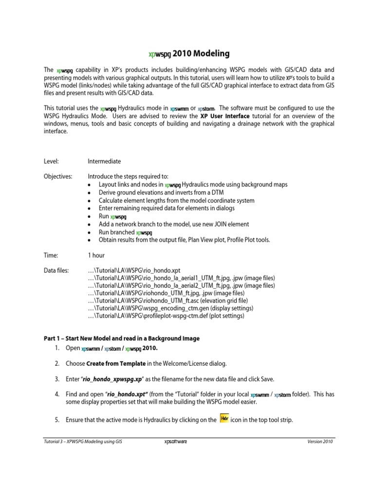 XPWSPG GISModeling Tutorial3 | PDF | Geographic Information System ...