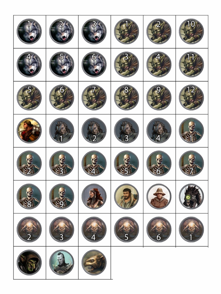 Tokens For LMoP PDF | PDF