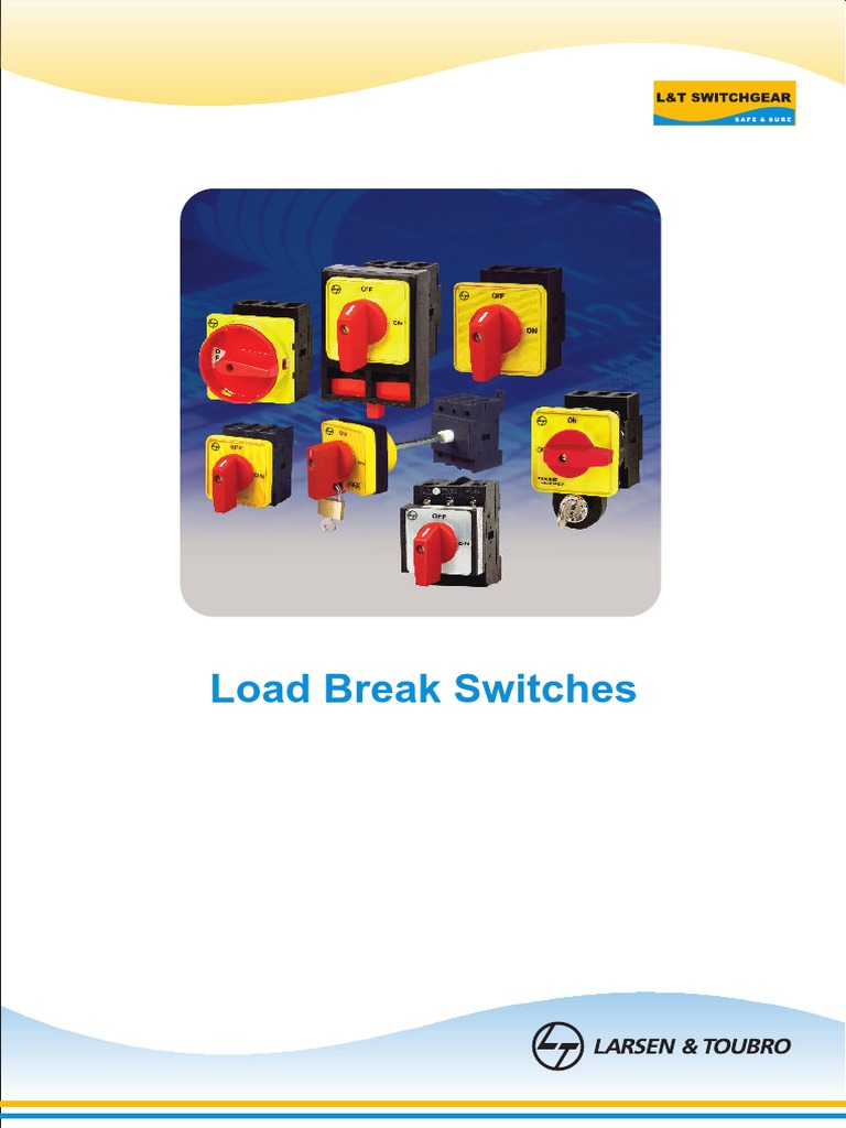 L&T MB34 Model Isolator | PDF | Door | Fuse (Electrical)