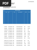 ACR Form For Minsterial Staff From BPS 1 To 16 | PDF