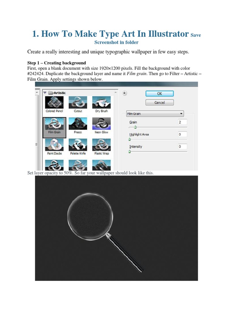 How To Make Type Art in Illustrator: Create A Really Interesting and ...