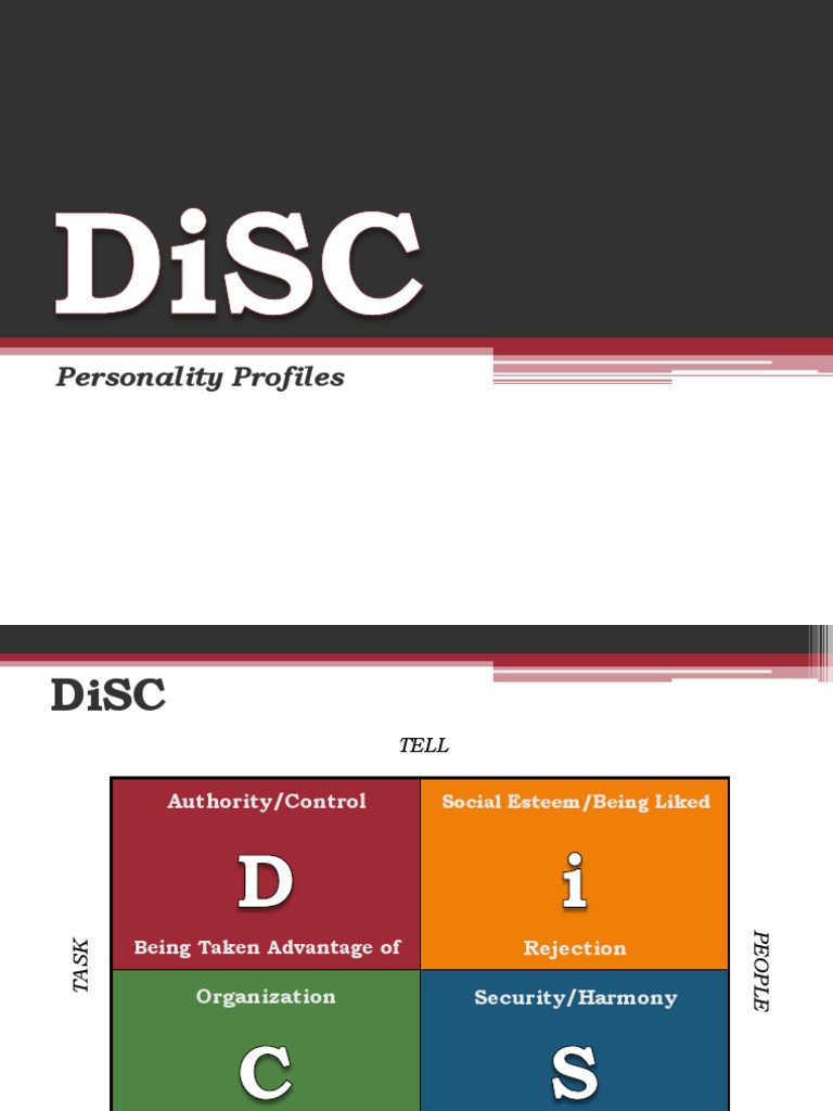 DISC Personality | PDF | Persuasion | Risk