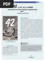 42 Is Not Just A Number by Doreen Rappaport Discussion Guide | PDF ...