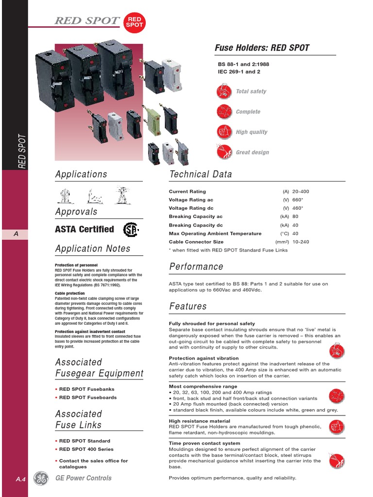 RS20H | PDF | Fuse (Electrical) | Wire