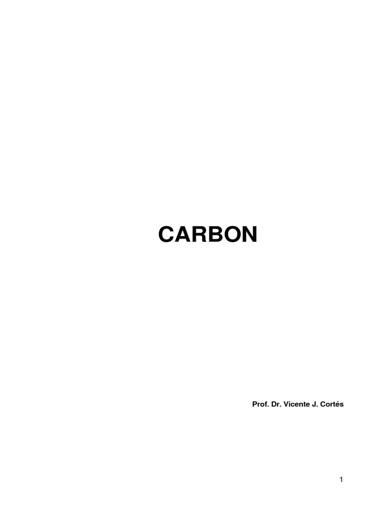 Carbon PDF | PDF | Combustión | Oxígeno