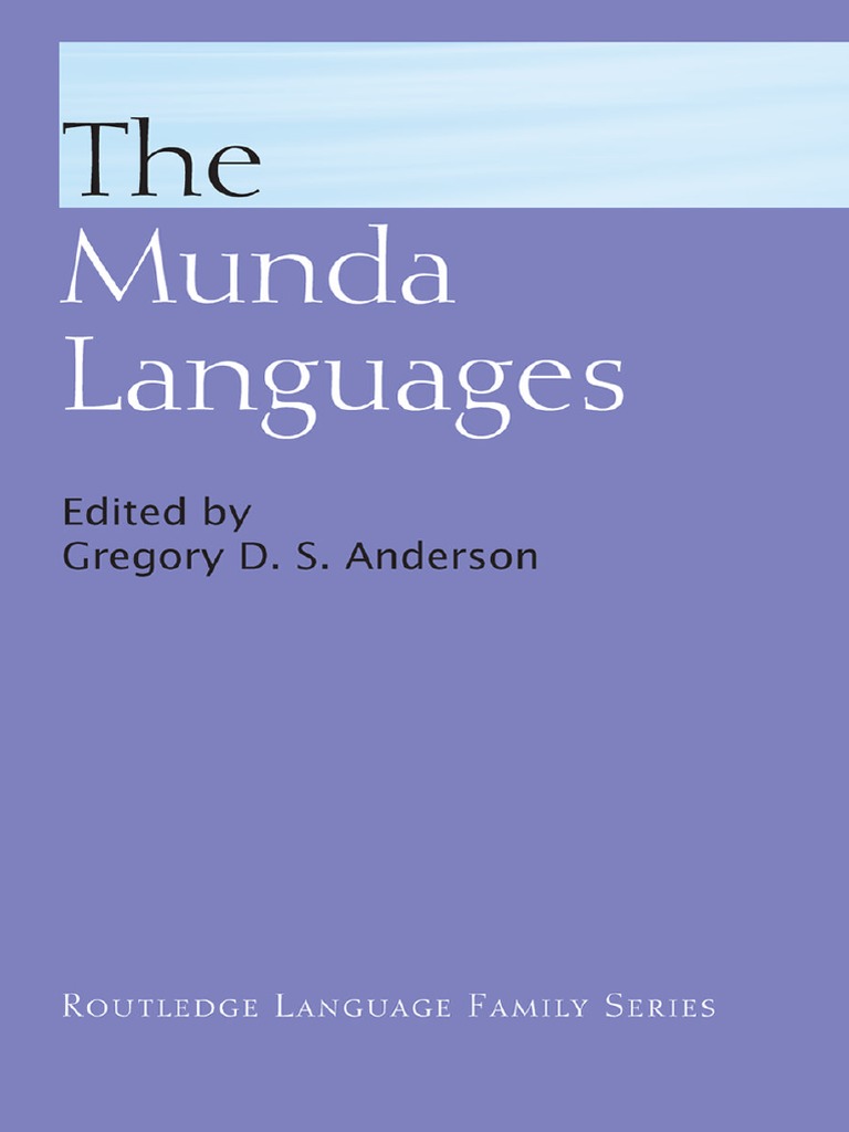 The Munda Languages | PDF | Linguistics | Style (Fiction)