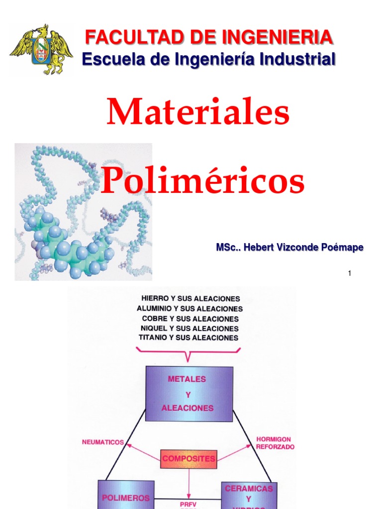Materiales Polimericos | PDF | Macromoléculas | Polímeros
