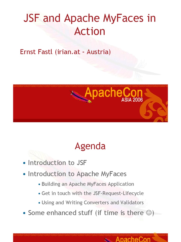 MyFaces Tutorial | PDF | Java Server Faces | Java Enterprise Platform