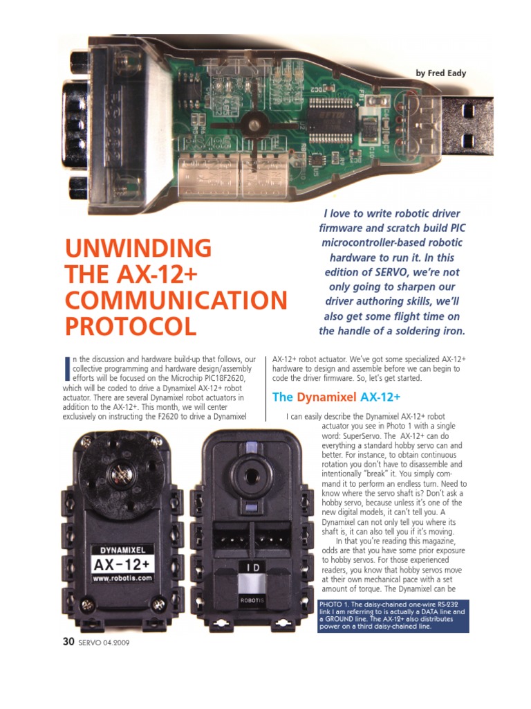 Programming A Pic Microcontroller To Communicate With And Control A