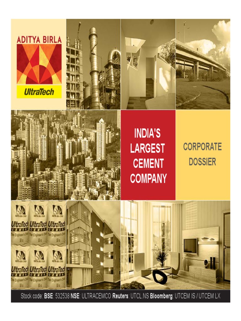 UltraTech Corporate Dossier - Jan17 | PDF | Mergers And Acquisitions ...