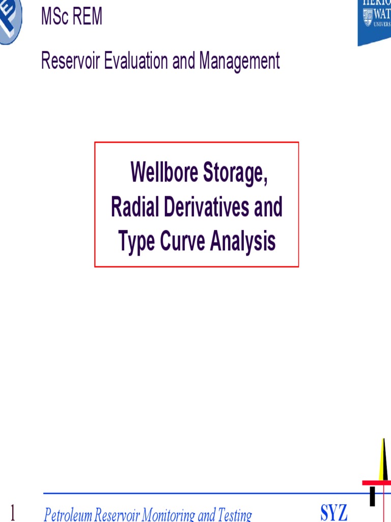 Wellbore Storage PDF | PDF | Pressure | Derivative