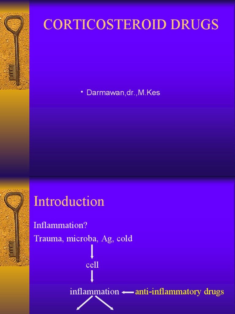 Corticosteroid Drugs: - Darmawan, dr.,M.Kes | PDF | Glucocorticoid ...