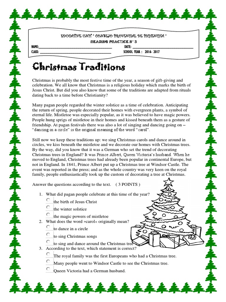 Christmas Traditions and Celebrations | PDF | Santa Claus | Christmas