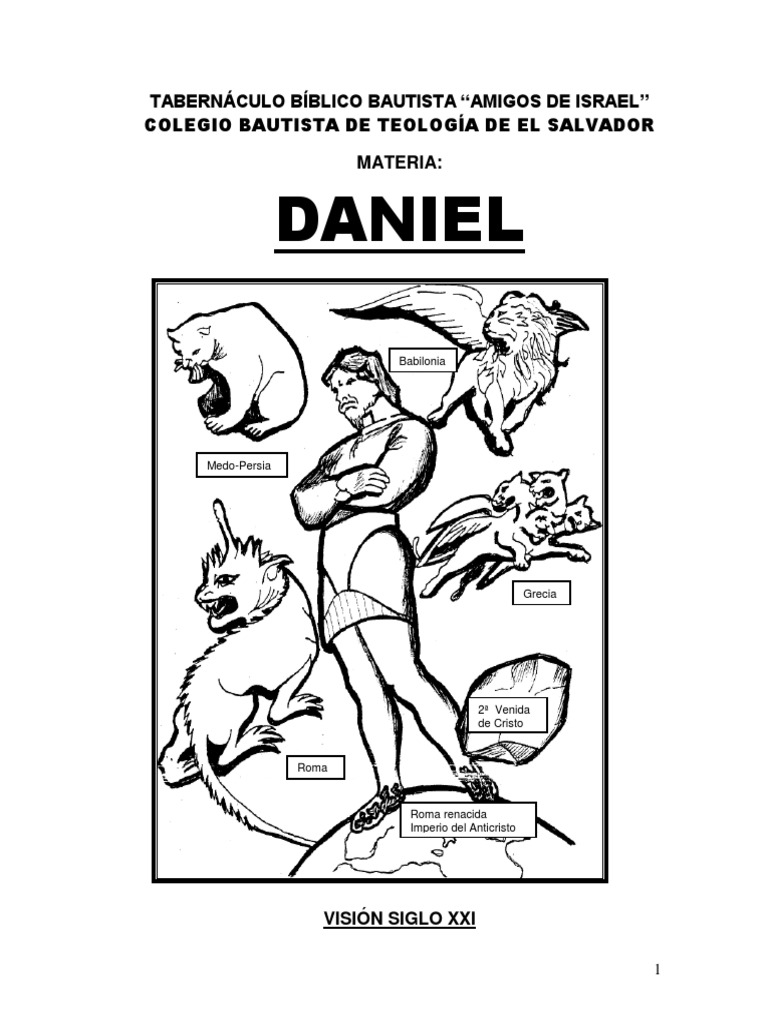 El Libro de Daniel PDF | PDF | Daniel (figura bíblica) | Libro de daniel