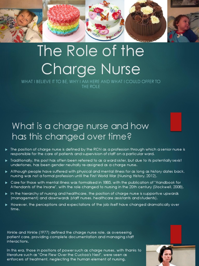 The Role of The Charge Nurse: What I Believe It To Be, Why I Am Here ...