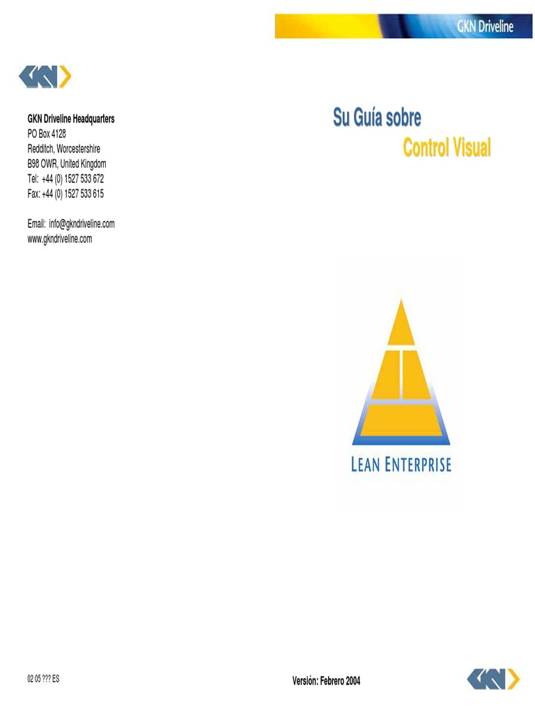 Control Visual | Sistema de control | Calidad (comercial)