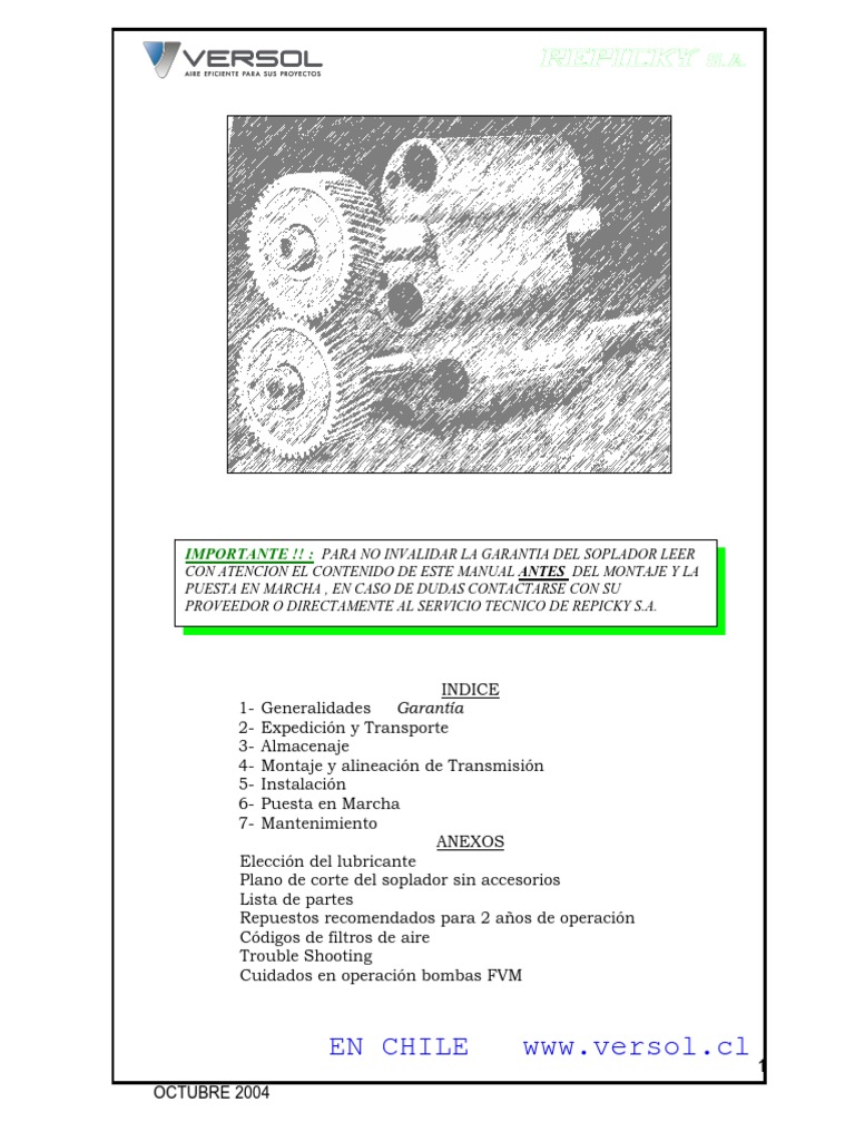 Manual Repicky | PDF | Tubería (transporte de fluidos) | Presión