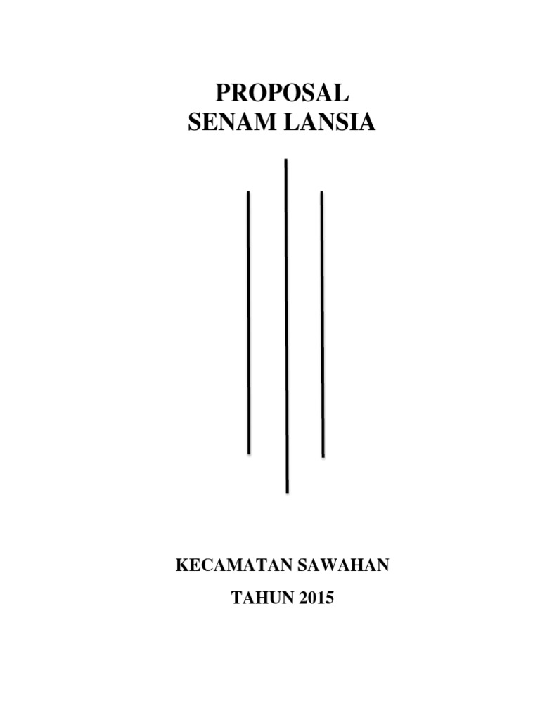 Proposal Senam Lansia | PDF