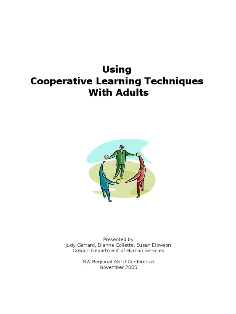 Cooperative Learning | PDF | Expert | Brainstorming