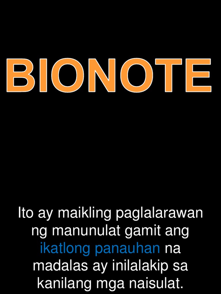 bionote-ppt