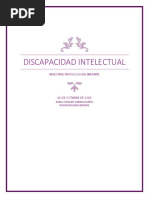 Cuadro Comparativo Discapacidad Intelectual | PDF | Discapacidad intelectual | Invalidez