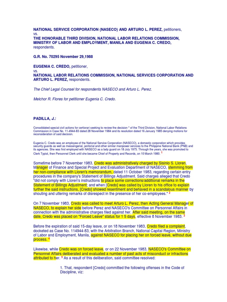 National Service Corporation | PDF | Employment | Corporations